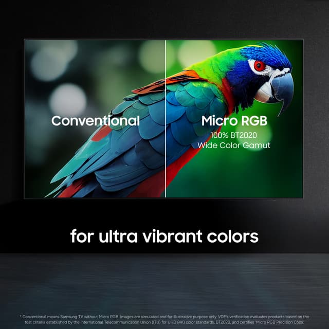 Samsung 75" R85H Micro RGB 4K Smart TV (2026) | Elgiganten