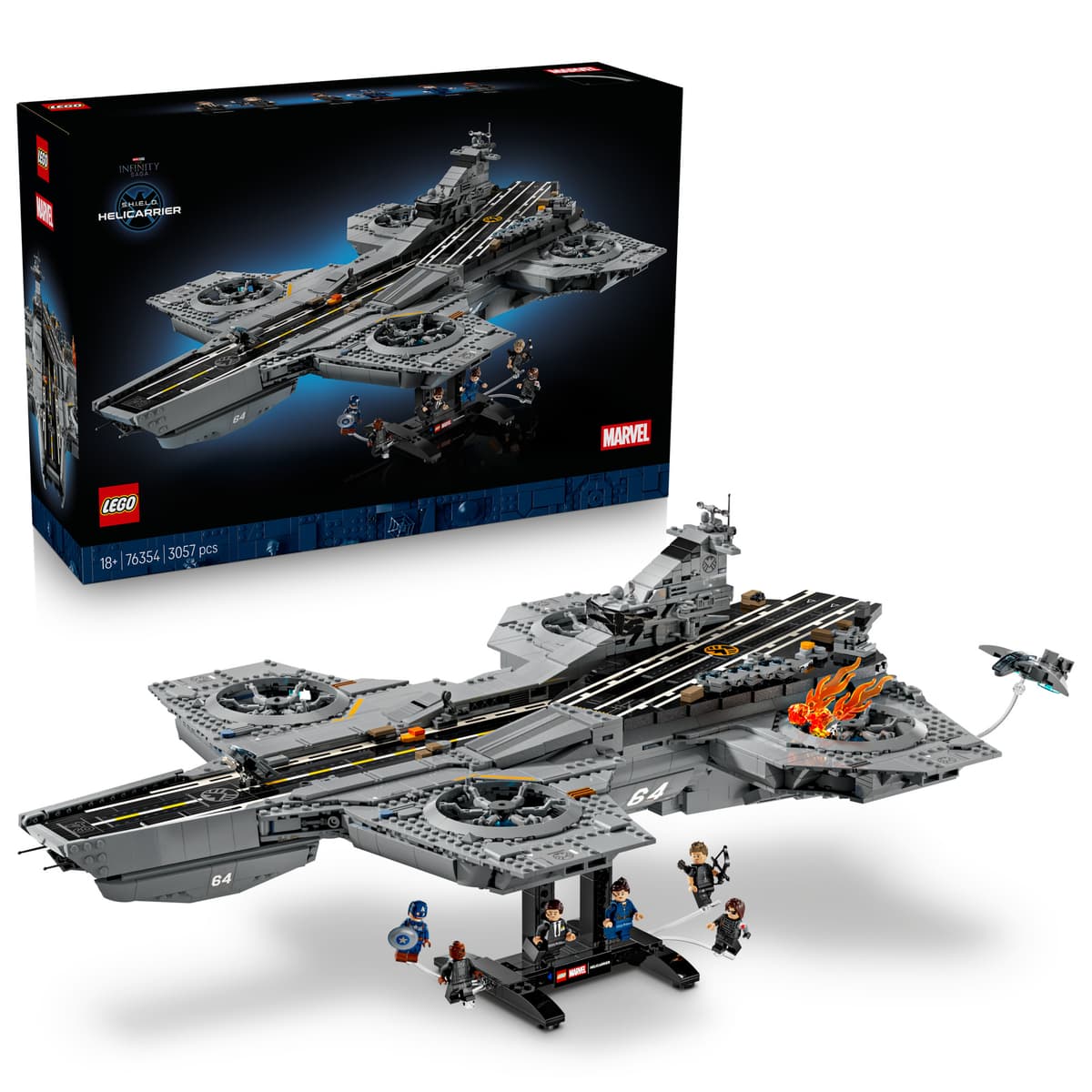 LEGO ǀ Marvel S.H.I.E.L.D.-helicarrier 76354 | Elgiganten