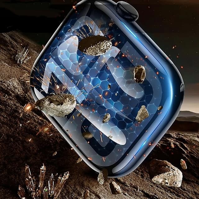 [3-Pack] Tech-Protect Apple Watch 1/2/3/4/5/6/SE (40mm) Hybridglas Easy ...