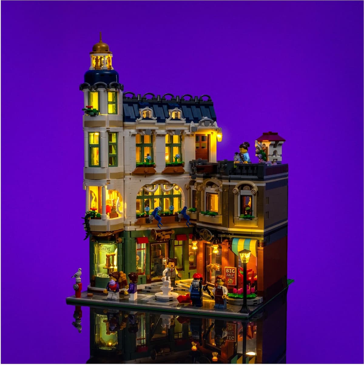 Light My Bricks™ Shopping Street lyssett - Elkjøp