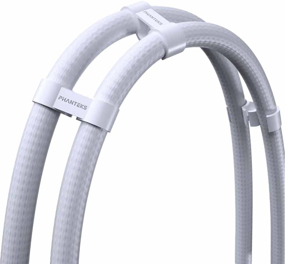 Phanteks Glacier One 360M25G2 6"LCD DRGB AIO CPU væskekjøler (hvit ...