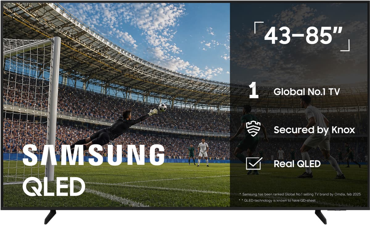 Samsung 65" Q7F 4K QLED Smart TV (2025) - Elgiganten