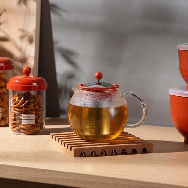 Bodum Tepress med filter i rostfritt stål ASSAM 1.0 L - Elgiganten