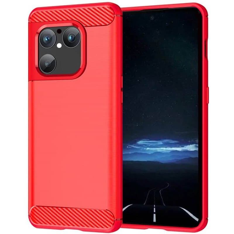 Borstat silikon skal till Sony Xperia 1 VIII - Coral - Elgiganten
