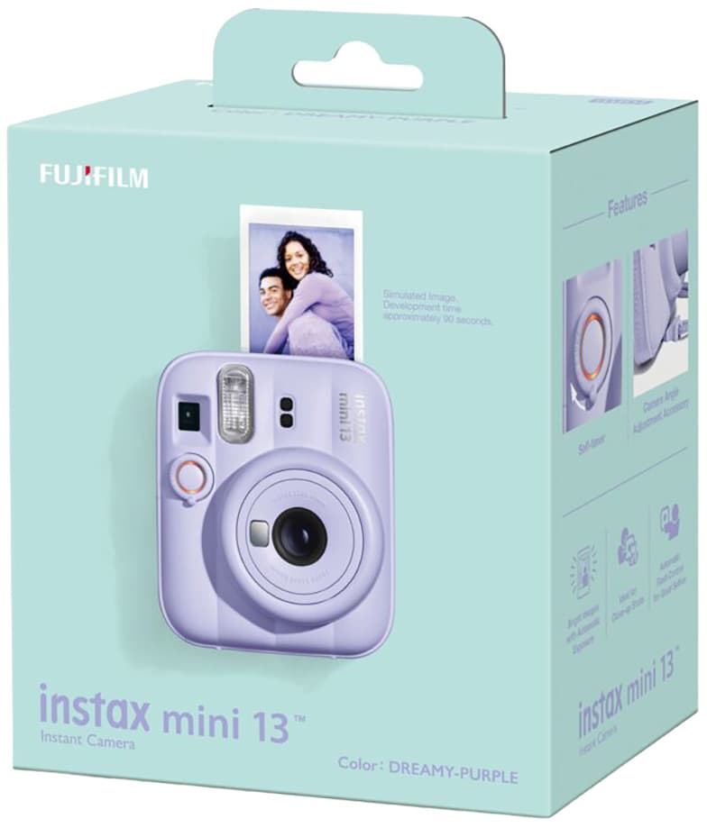 Fujifilm Instax Mini 13 polaroidkamera (Dreamy Purple) - Elkjøp