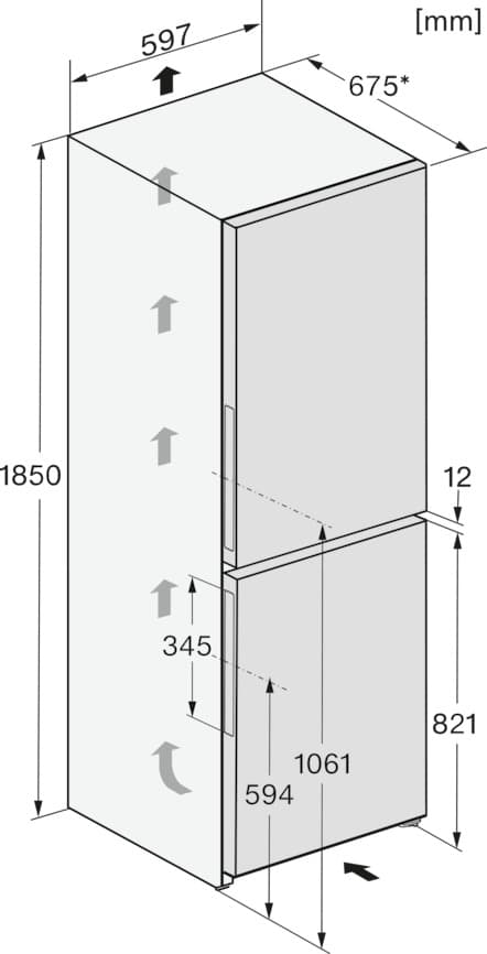 Miele Jääkaappipakastin KFN 4375 CD (valkoinen) - Gigantti