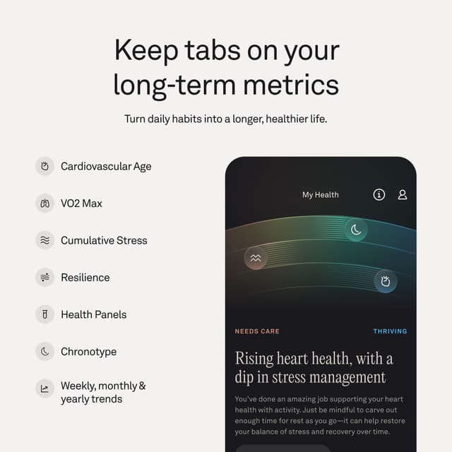 Oura Ring 5 smart-ring str 8 (sort) | Elgiganten