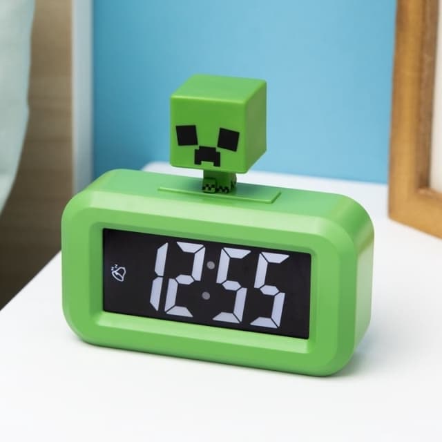 Paladone Minecraft – Creeper-ikon väckarklocka Mini - Elgiganten