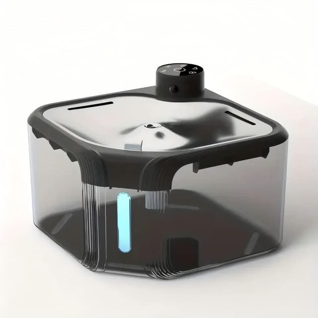 Automatisk Vattenfontän för Husdjur med Sensor, USB-Laddning och Tripp ...