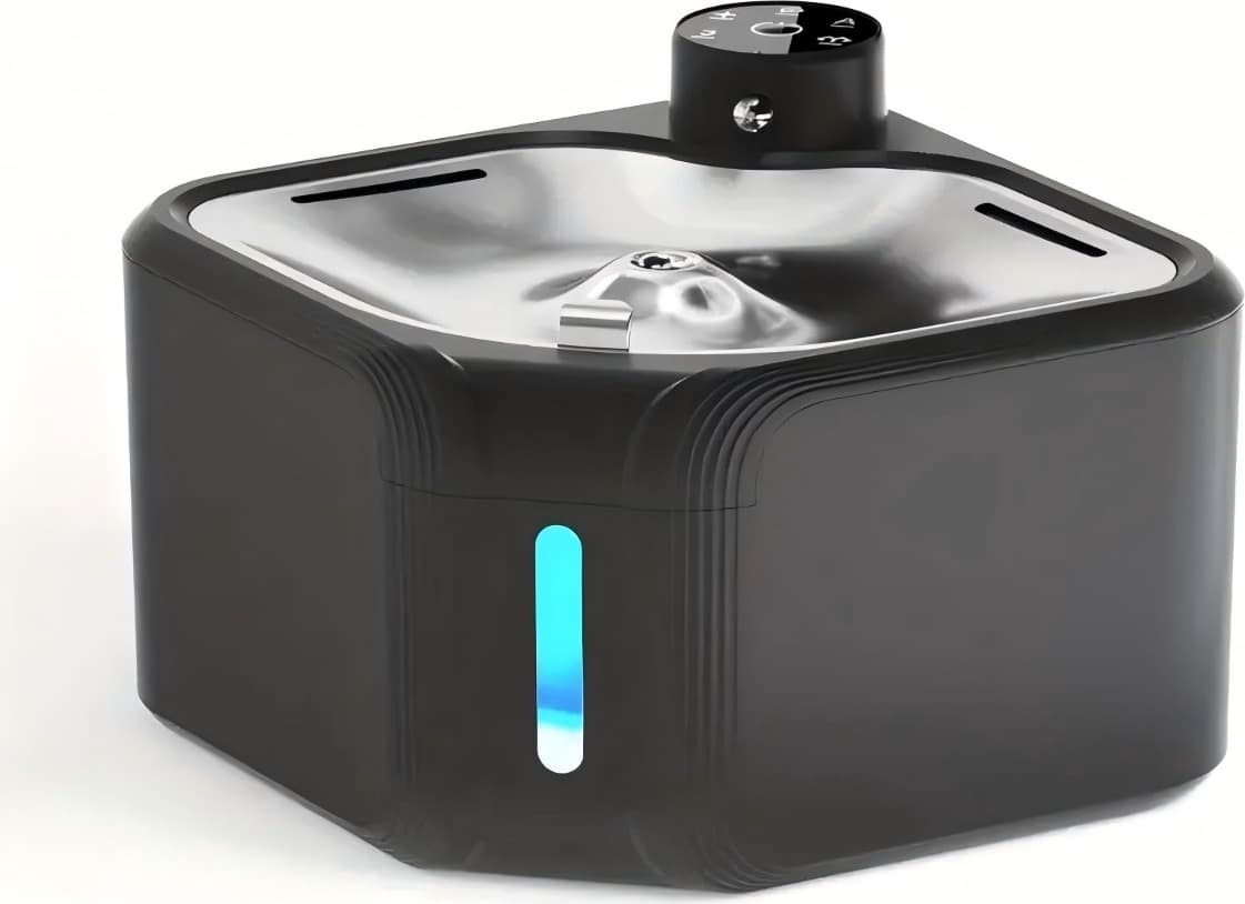 Automatisk Vattenfontän för Husdjur med Sensor, USB-Laddning och Tripp ...