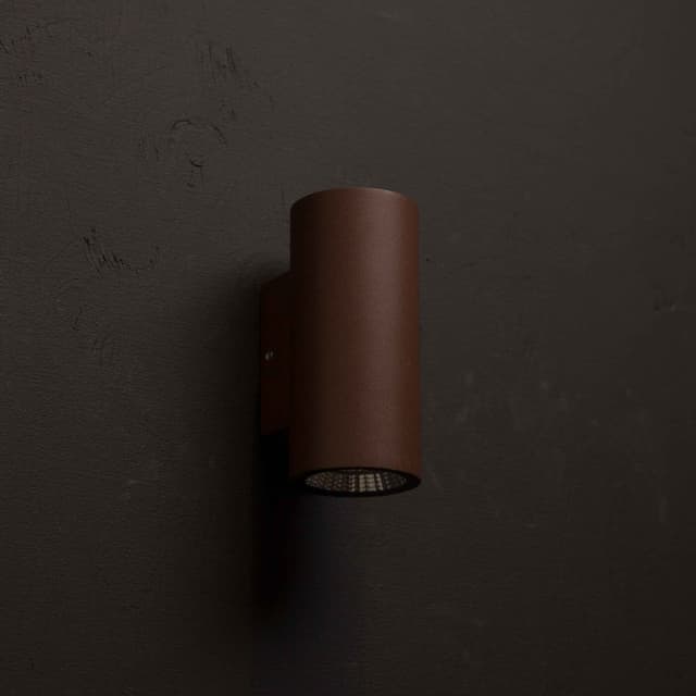 Llitt Erik II Väggarmatur LED IP65 3000K 6W 494lm Corten | Elgiganten