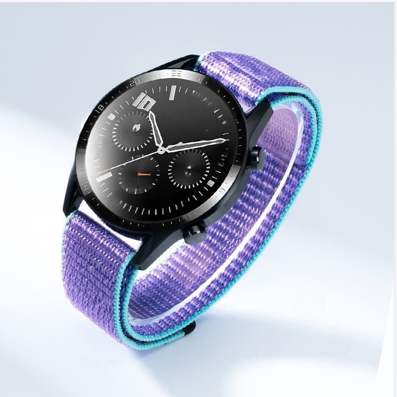 20mm Sport Nylon Klokkereim Kompatibel med Huawei GT6/6 Pro & Watch 5 ...
