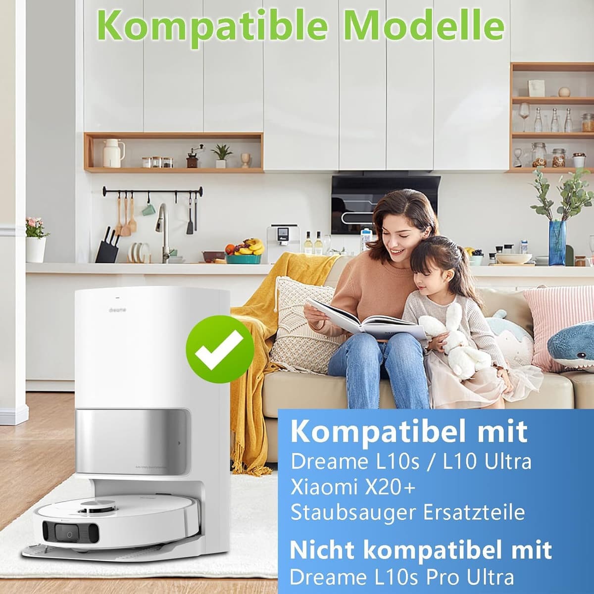 Varaosasarja Dreame L10s Ultra/L10 Ultra/L10 Prime Robot Vacuum - Gigantti