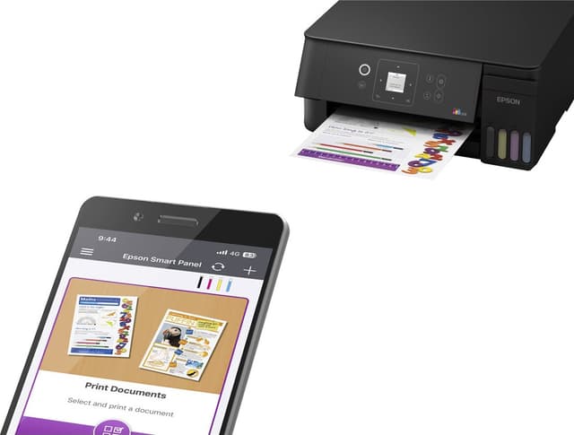 Epson EcoTank ET-2925 multifunktionsskrivare (svart) - Elgiganten