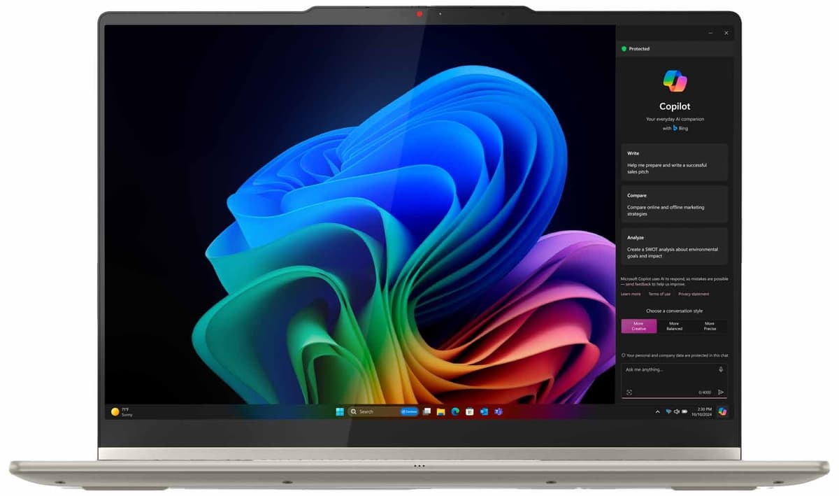 Lenovo Yoga 7 14AKP10 AI 5-340/16GB/512 2-i-1 14" Copilot+ PC - Elgiganten