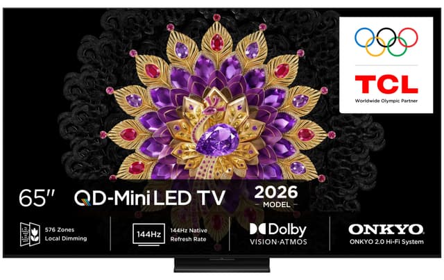 TCL 65" MQLED80L 4K QLED TV (2026) | Elgiganten