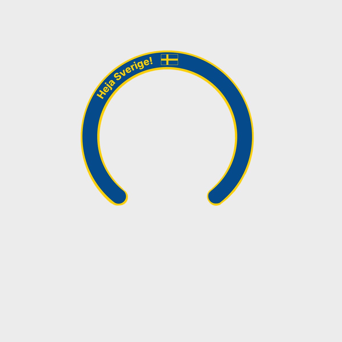 A Good Company World Cup 2026 MagSafe hestesko-ring (Heja Sverige) - Elkjøp