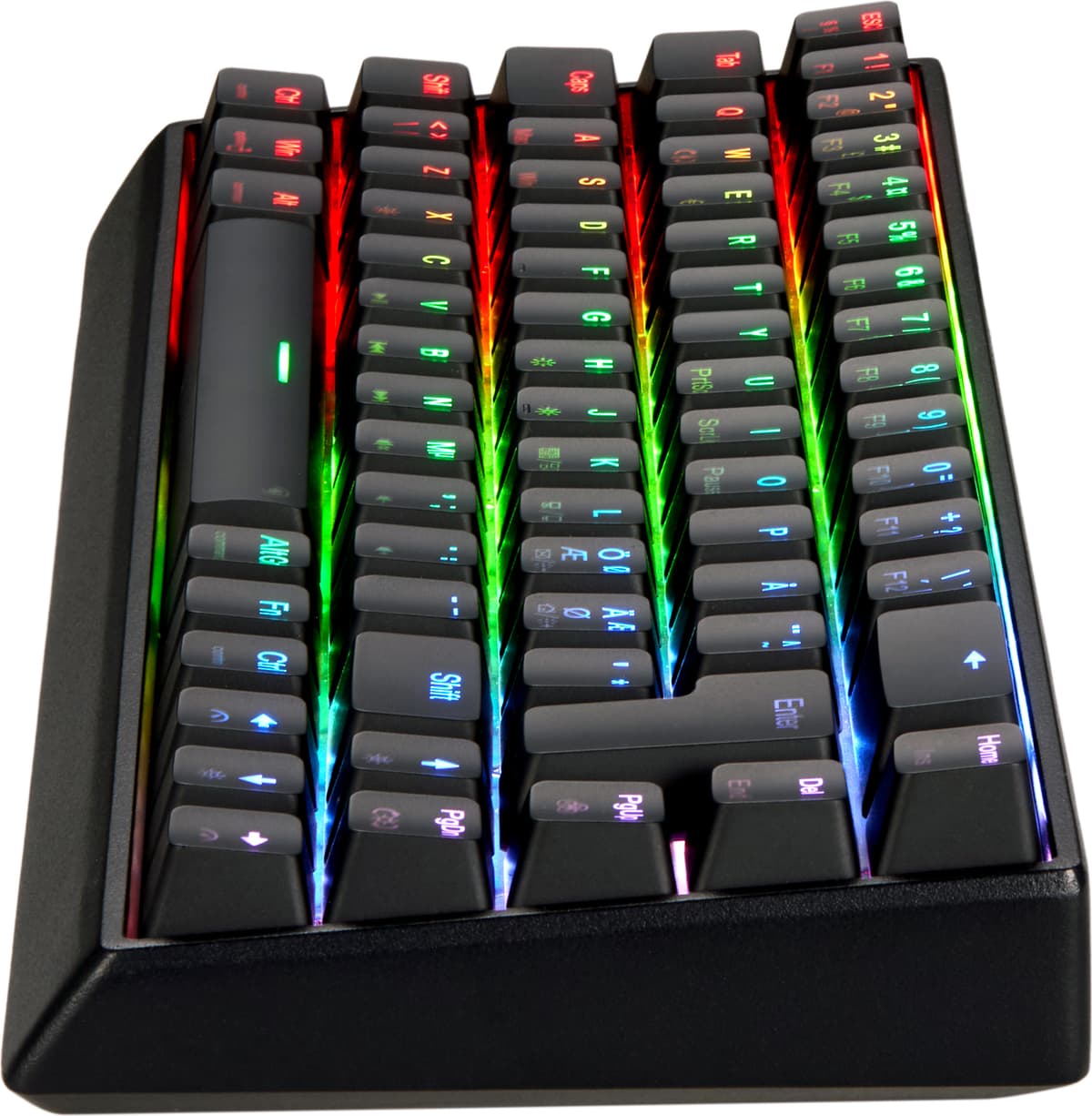 NOS C800 ALU gamingtastatur (sort) - Elkjøp