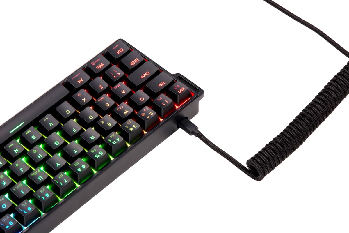 NOS C800 ALU gamingtastatur (sort) - Elkjøp