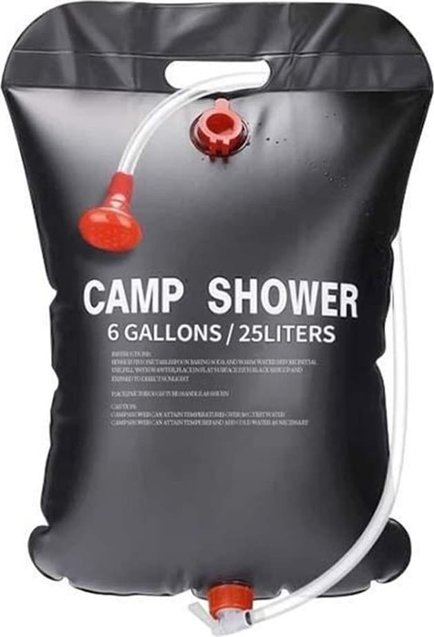 Utomhus Camping Travel Water Bag Dusch portabel duschväska Solvärme ...