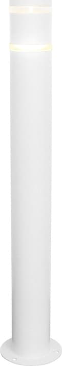 Llitt Nils Bollard Pollare 80cm E27-sockel IP44 Vit - Elgiganten