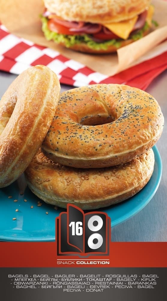 Tefal Snack Collection bakebrett: 16 bagels - Elkjøp