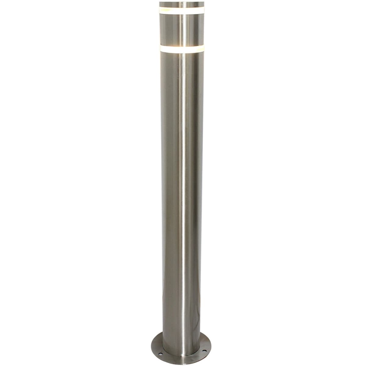Llitt Nils Bollard Pollare 80cm E27-sockel IP44 Aluminium - Elgiganten