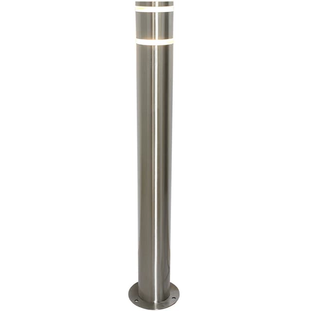 Llitt Nils Bollard Pollare 80cm E27-sockel IP44 Aluminium - Elgiganten