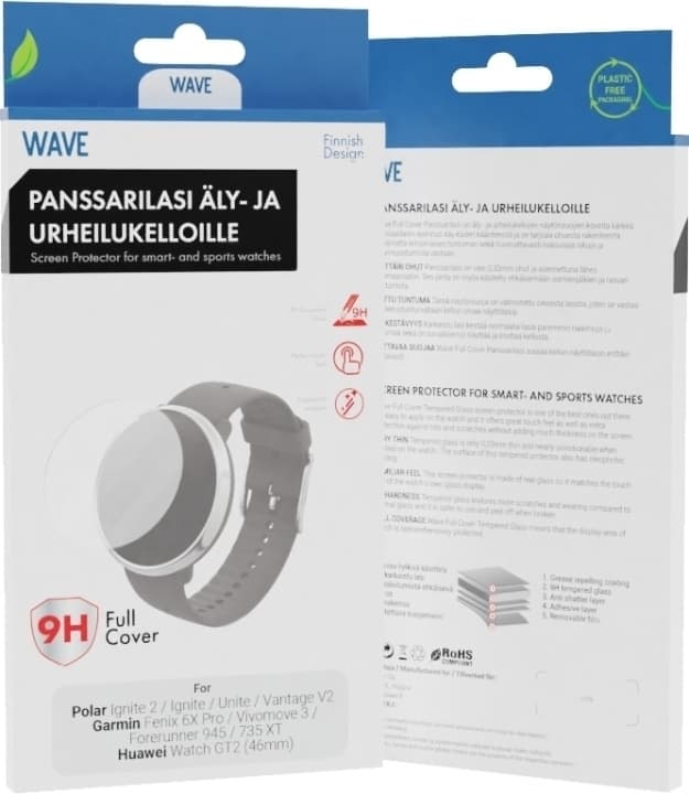 Wave Full Cover pansret glass, 39 mm - Elkjøp