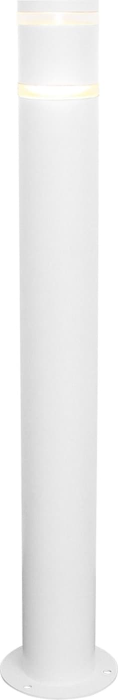 Llitt Nils Bollard Pollare 80cm E27-sockel IP44 Vit - Elgiganten