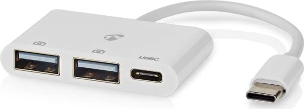 Nedis USB-hubb | 1x USB-C™ | 1x USB-C™ / 2x USB 2.0 A Female | 3-Port ...