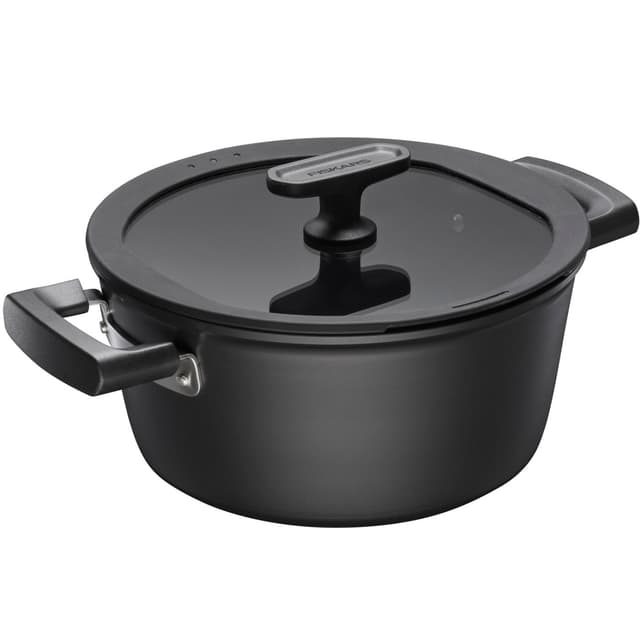 Fiskars Gryta Hard Face 3,5 L med lock Keramisk 1075526 - Elgiganten