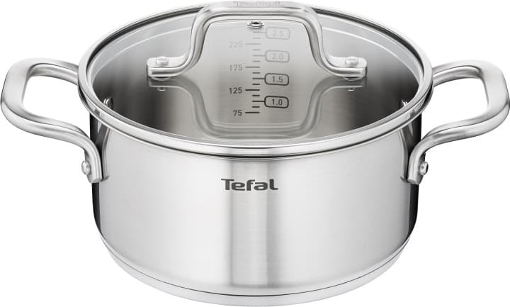 Tefal Virtuoso gryte, 20 cm / 3 L, rustfritt stål - Elkjøp