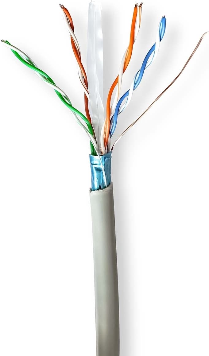 Nedis CAT6 nettverkskabelrull | Stranded | F/UTP | CCA | 305 m ...
